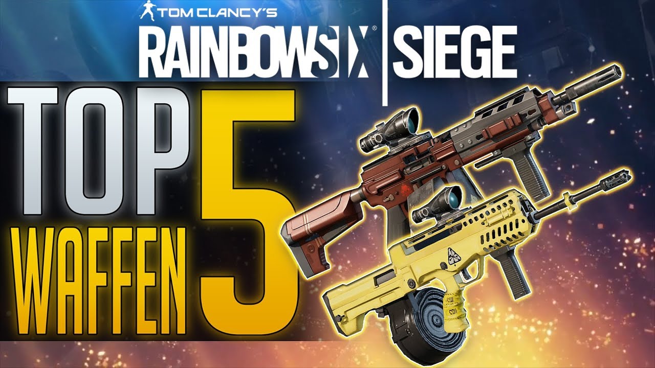 TOP 5 LMG | Rainbow Six Siege - YouTube