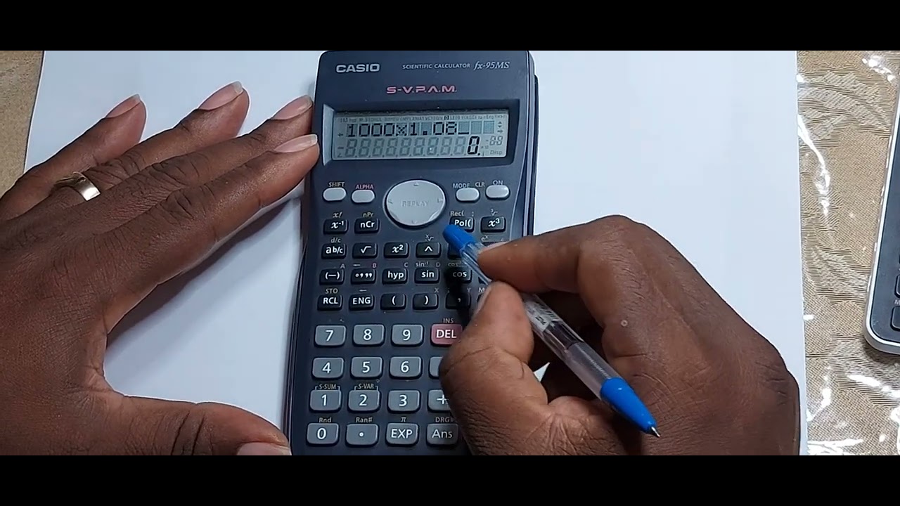 Using Scientific Calculators (Casio and Sharp) to evaluate Compound ...