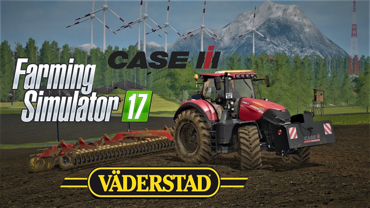 Farming Simulator 17 CASE IH OPTUM CVX 270,Väderstad Carrier 820 - YouTube