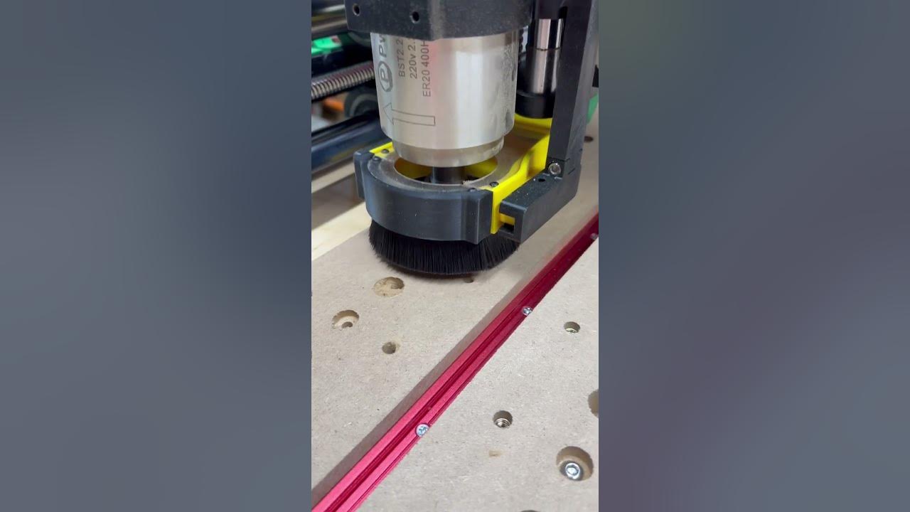 Creating the spoil board system on our new Onefinity Elite Foreman CNC - YouTube