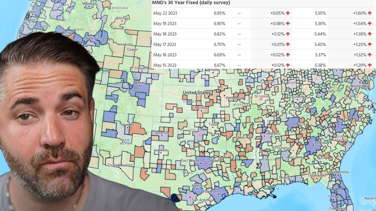 Housing Market Update | Housing Crash Map - YouTube