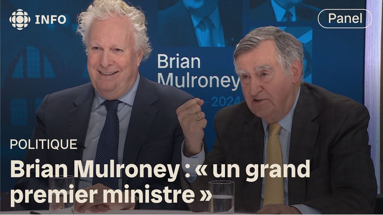 Lucien Bouchard et Jean Charest réagissent au décès de Brian Mulroney ...
