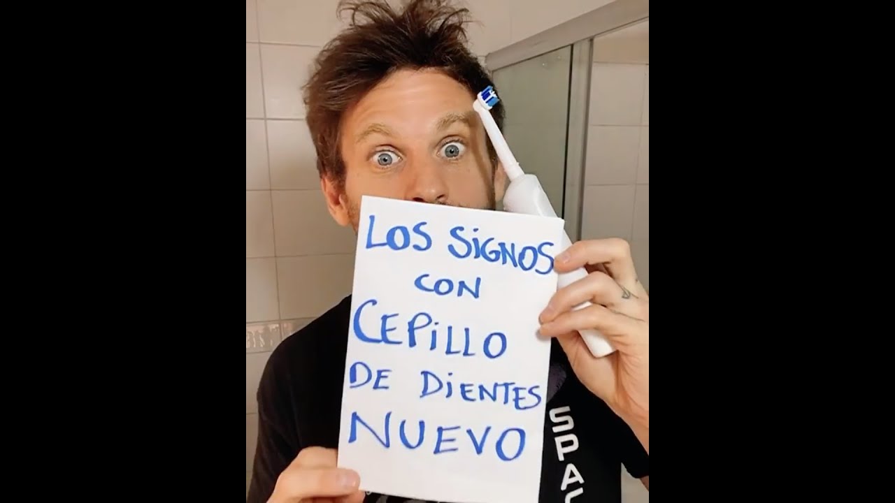 Los signos con cepillo de dientes nuevo - Fede Cyrulnik - YouTube