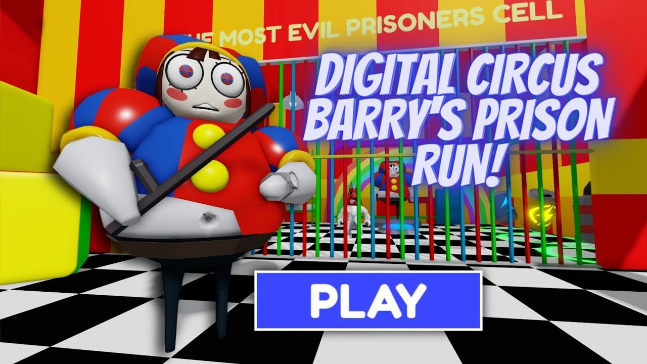 DIGITAL CIRCUS BARRY'S PRISON RUN! - YouTube