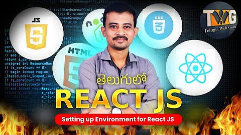 ReactJS in Telugu - YouTube