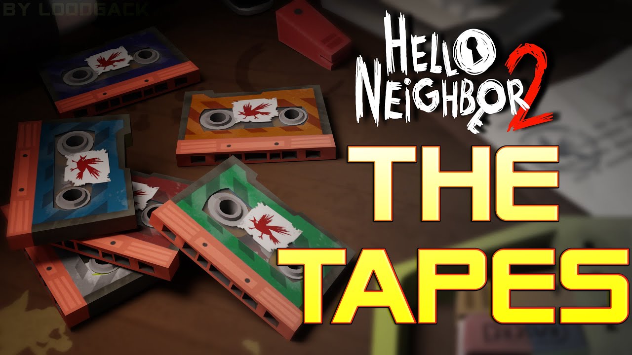 The cassette tapes - Hello Neighbor 2's last known story piece - YouTube