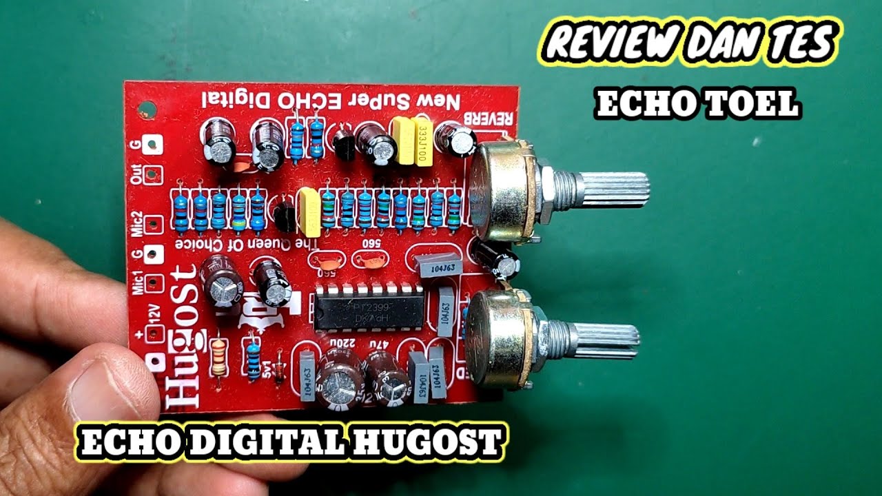 REVIEW DAN PENGETESAN SUPER ECHO DIGITAL HUGO'S - YouTube