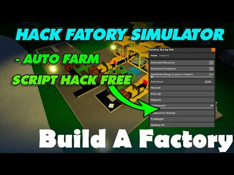 [ROBLOX] HACK FACTORY SIMULATOR AUTO FARM / TELEPORT TO FACTORY SCRIPT ...