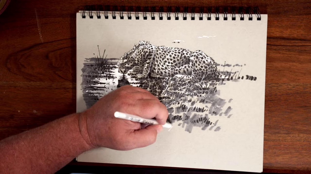 Live Stream: Pen & Ink Drawing - YouTube