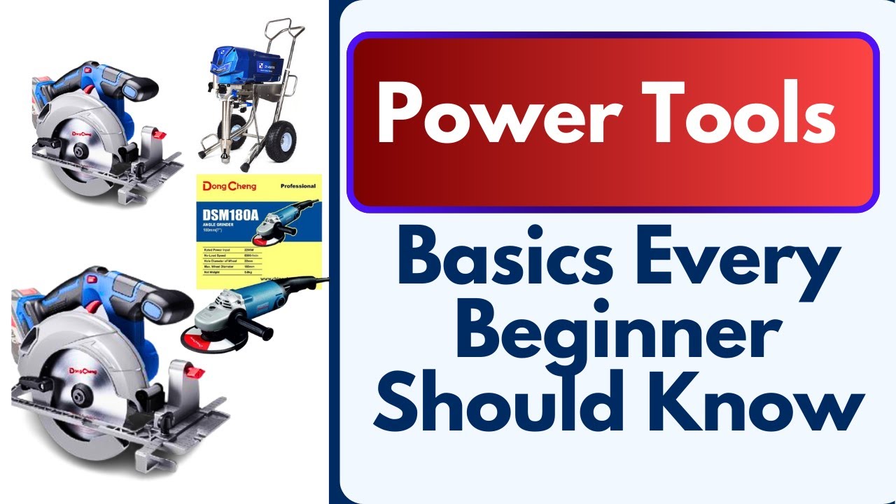 Power Tool Basics Every Beginner Should Know || GZ INDUSTRIAL SUPPLIES ...