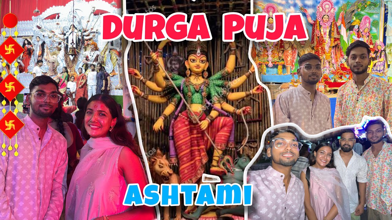 Durga Puja Ashtami VLOG 😍 ️ Patna Famous Matke Wala Pandal Hopping ...