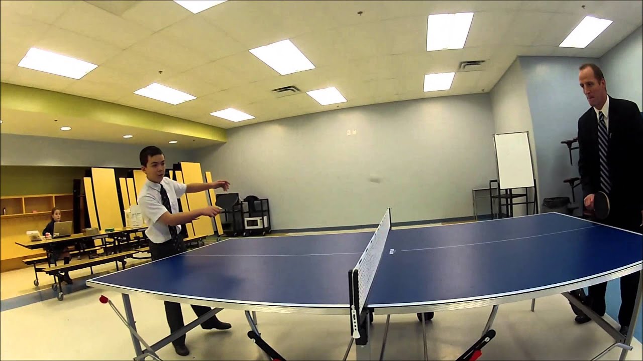 Ping Pong at Collingwood School - YouTube