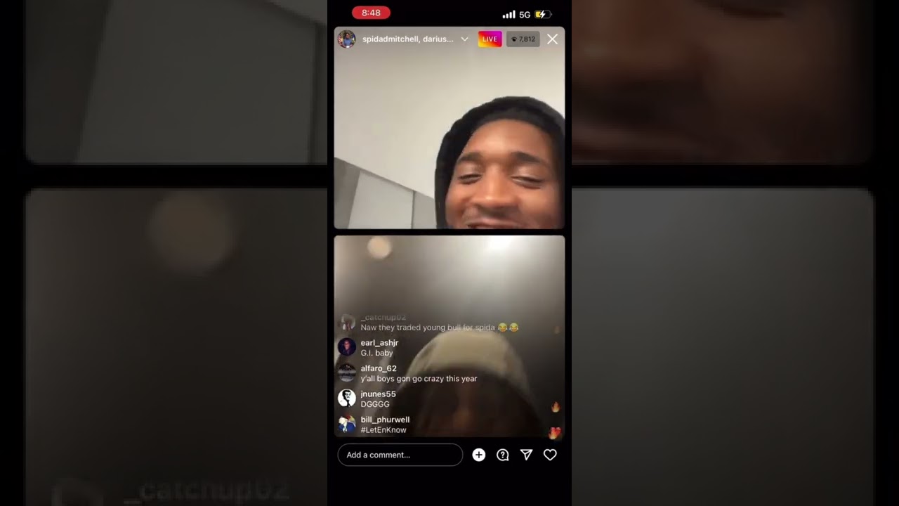 Donovan Mitchell Goes Live On Instagram Enjoying The Best Time Of His Life With Darius Garland ...