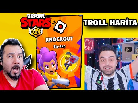 BRAWL STARS KNOCKOUT (nakavt) MODU ve TROLL HARİTALAR OYNADIK! | ÜMİDİYLE BRAWL STARS OYNUYORUZ