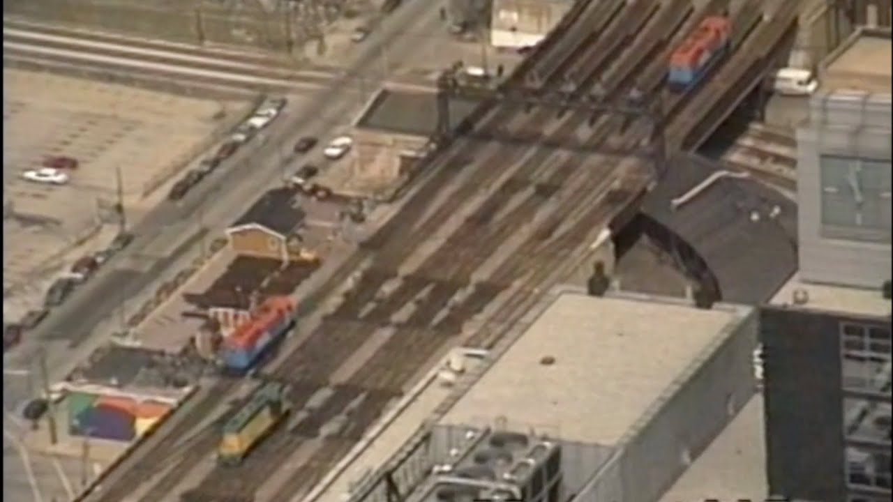 1995_04_01 AMTK Metra Chicago IL Views from Sears Tower - YouTube