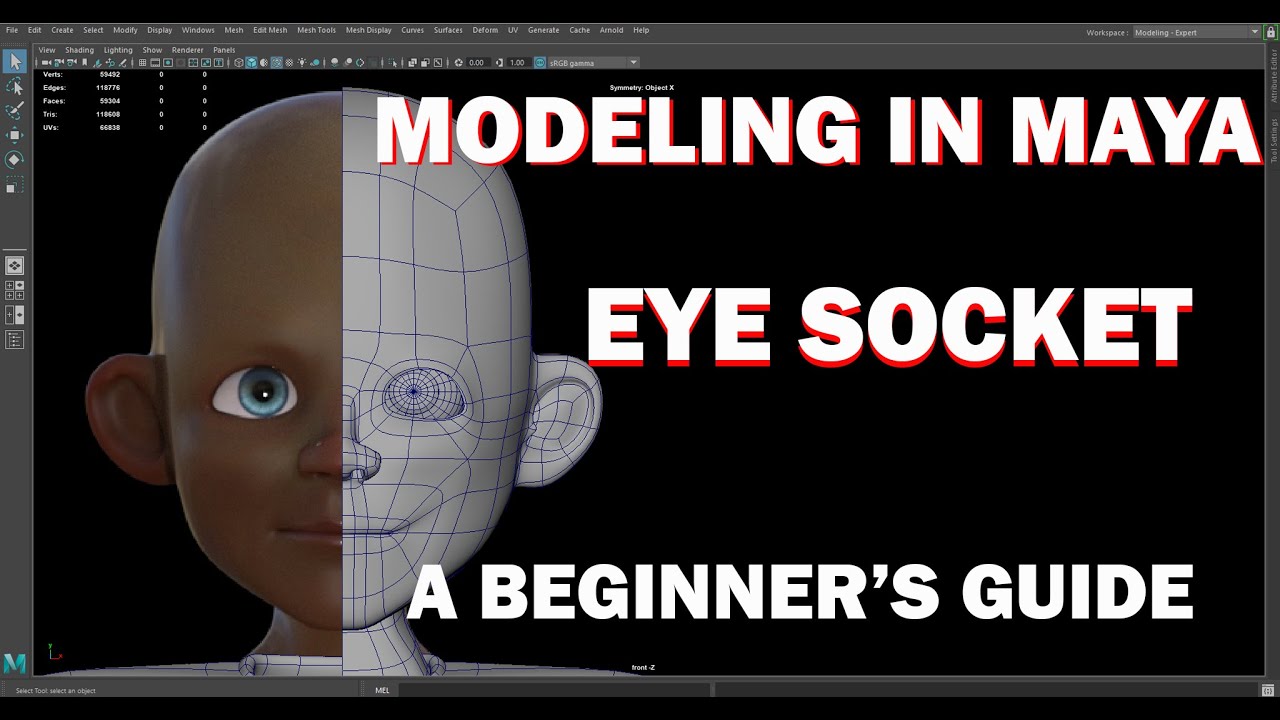 Eye Socket in Maya: The Mystery Revealed! - YouTube