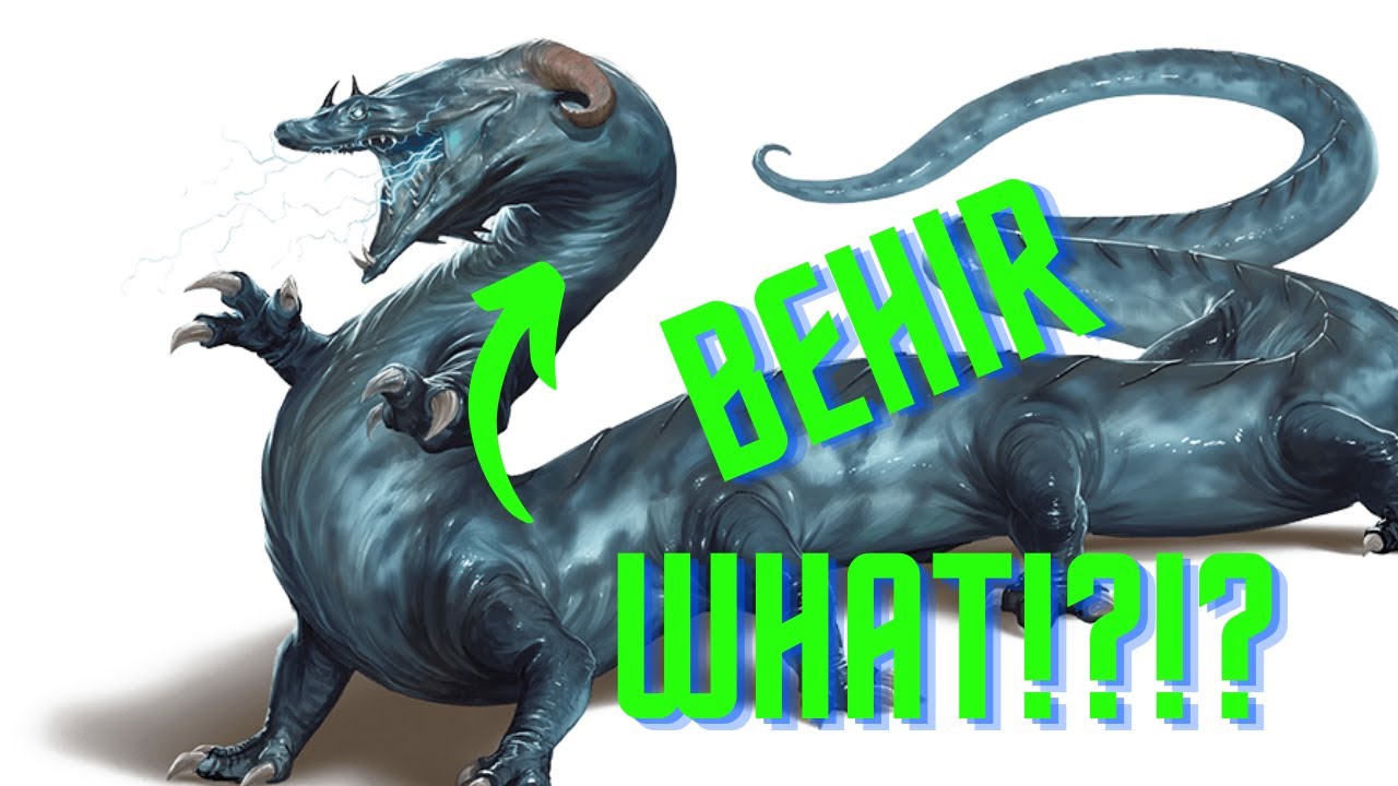 A Dungeon Masters View on the Behir - YouTube