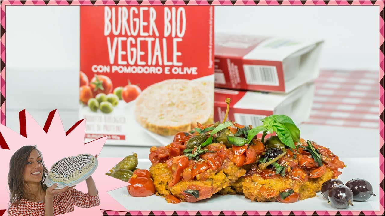 Burger Vegetali "Granarolo" alla Pizzaiola - YouTube