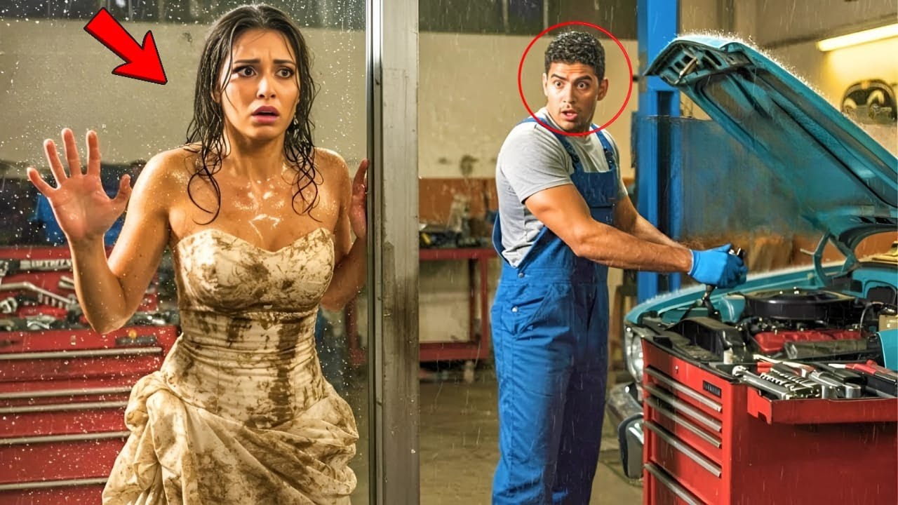 A Poor Mechanic Who Lost His Wife Saved a Woman in a Wedding Dress… She Was - YouTube