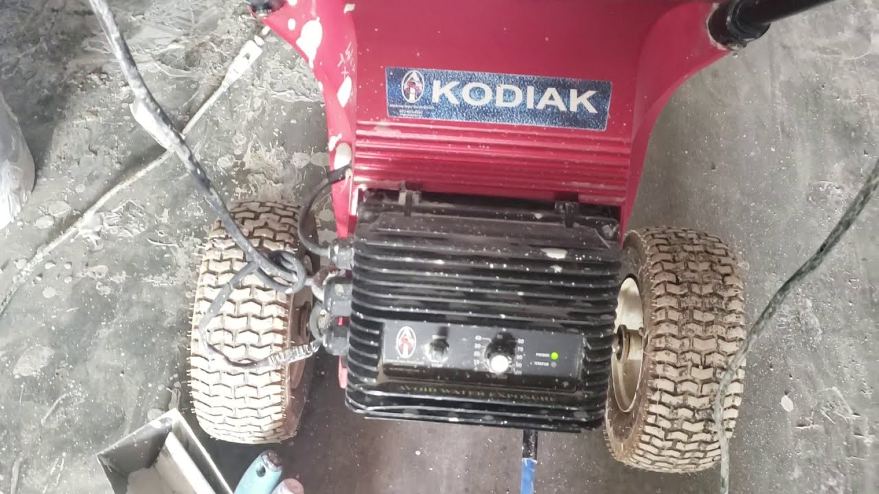 Kodiak m2 texture machine. - YouTube