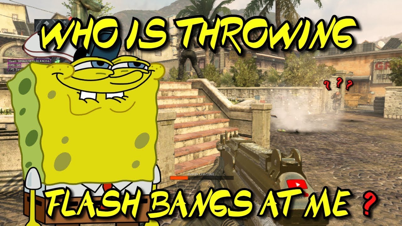 Black Ops 2 Funny Flash Bang Trolling / Internet Thug EP1. - YouTube