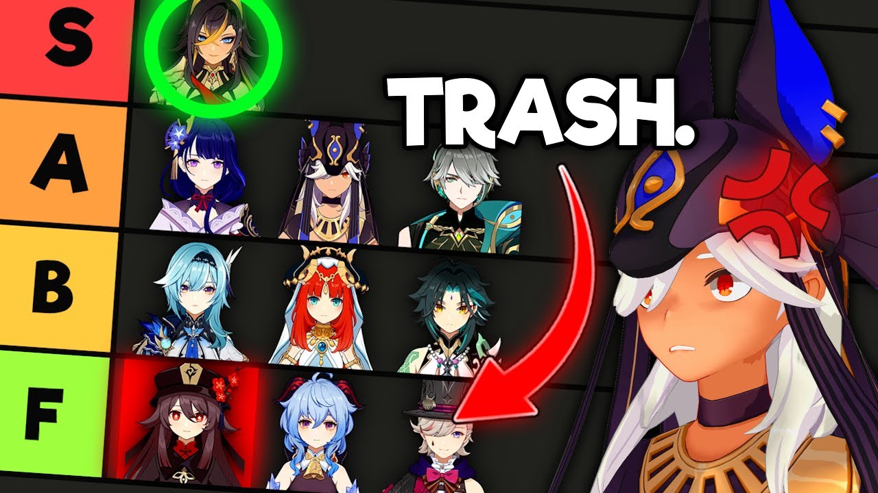 An Honest Review of EVERY 5 Star Main DPS in Genshin Impact... - YouTube