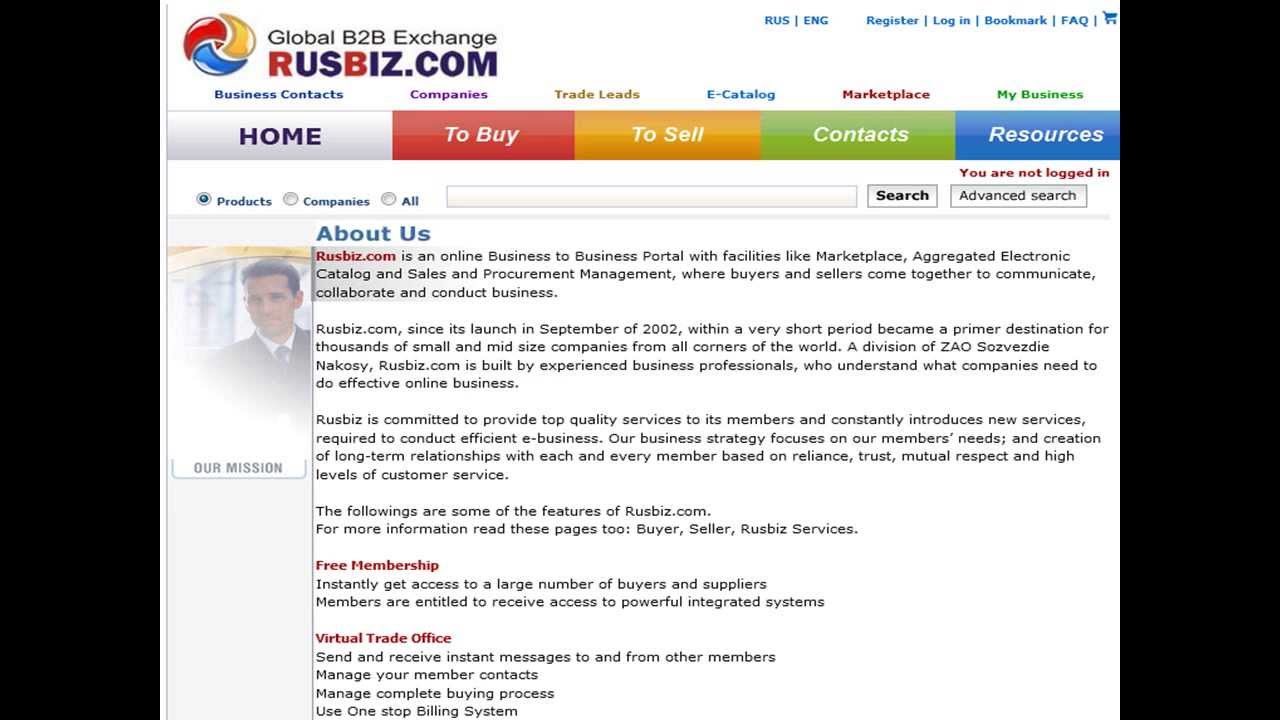 Top Russian B2B Marketplaces - YouTube