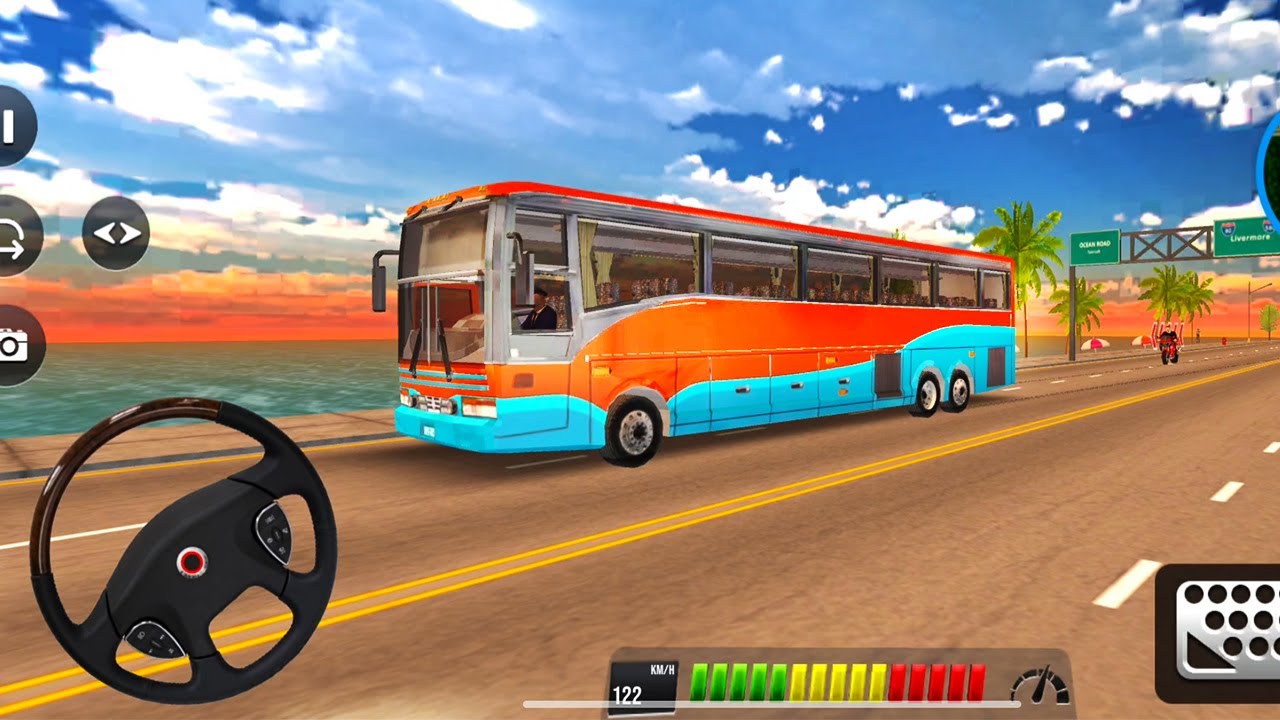 Thrilling Traffic Maneuvers 🤩 Bus Simulator Gameplay Part-9 - YouTube