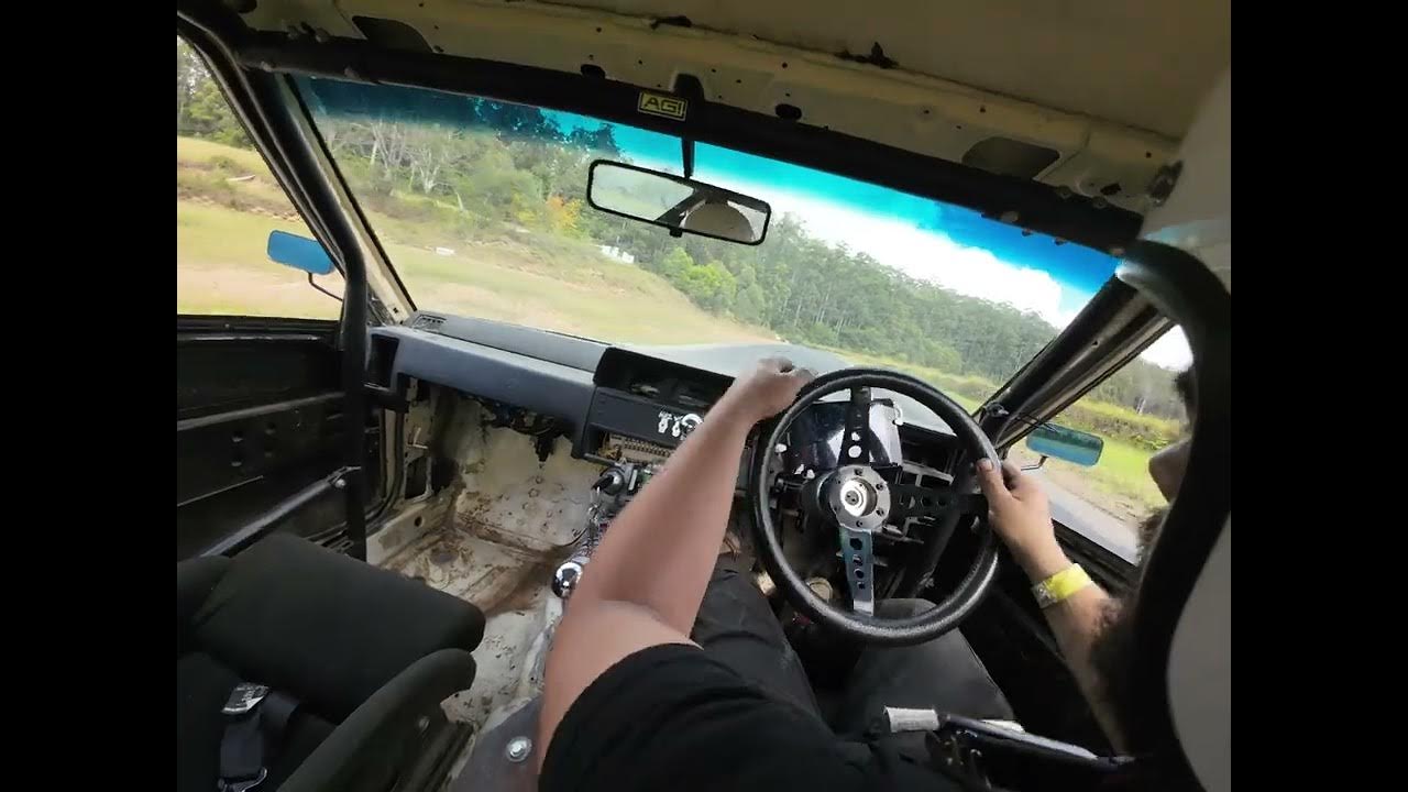 BARRA R31 N/A DRIFT CAR RALEIGH RACEWAY - YouTube