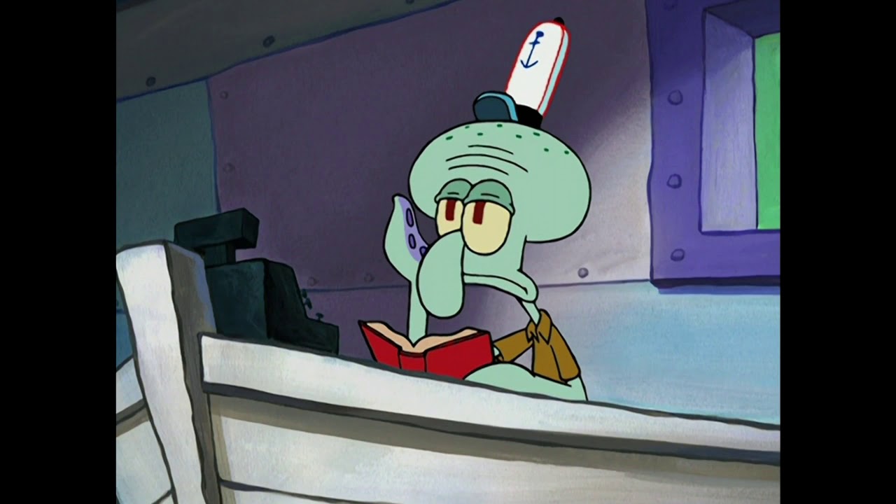 Squidward at Night and the Suspicious Sound for 10 Hours - YouTube