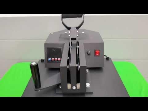 Термопресс горизонтально-поворотный Bulros F-210 - YouTube