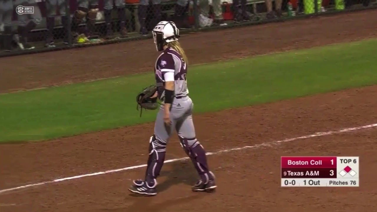 Softball: Highlights | A&M 3, Boston College 1 - YouTube