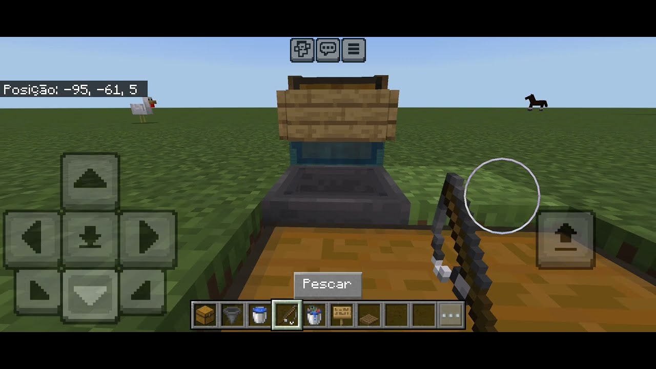 Como fazer uma Farm de pesca no Minecraft#games #minecraft - YouTube