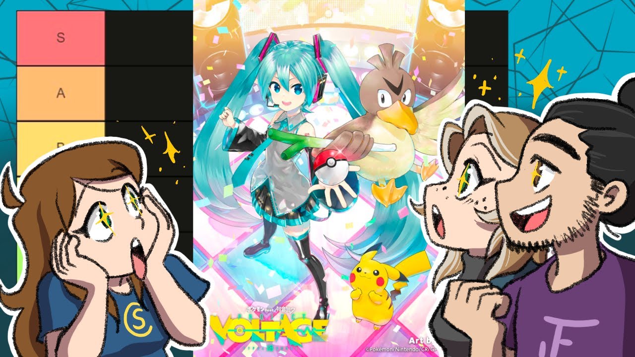 Pokemon X Hatsune Miku Voltage Collab Tier List! - YouTube