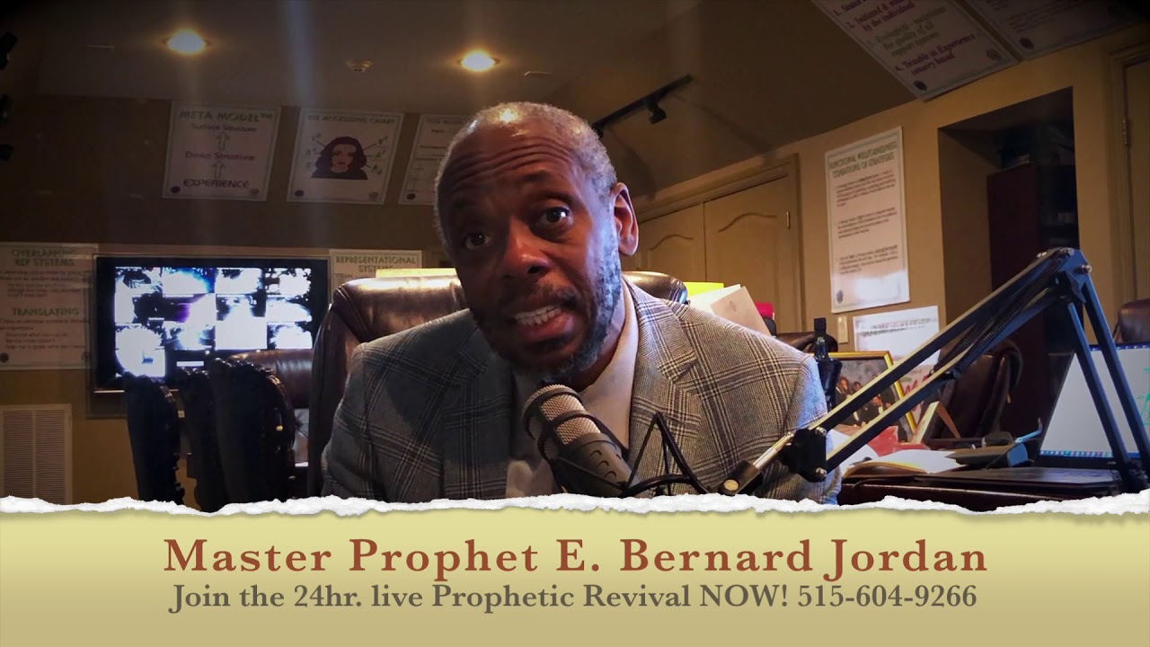 Join the 24hr. live Prophetic Revival with Master Prophet E. Bernard ...
