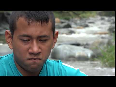 Colombian Teen Boy Sad Lonely River