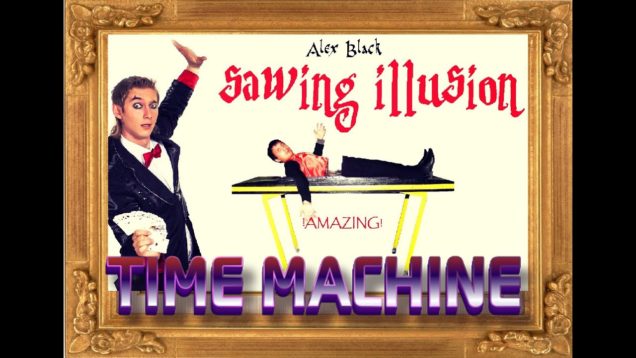 AMAZING Sawing illusion Alex Black - YouTube