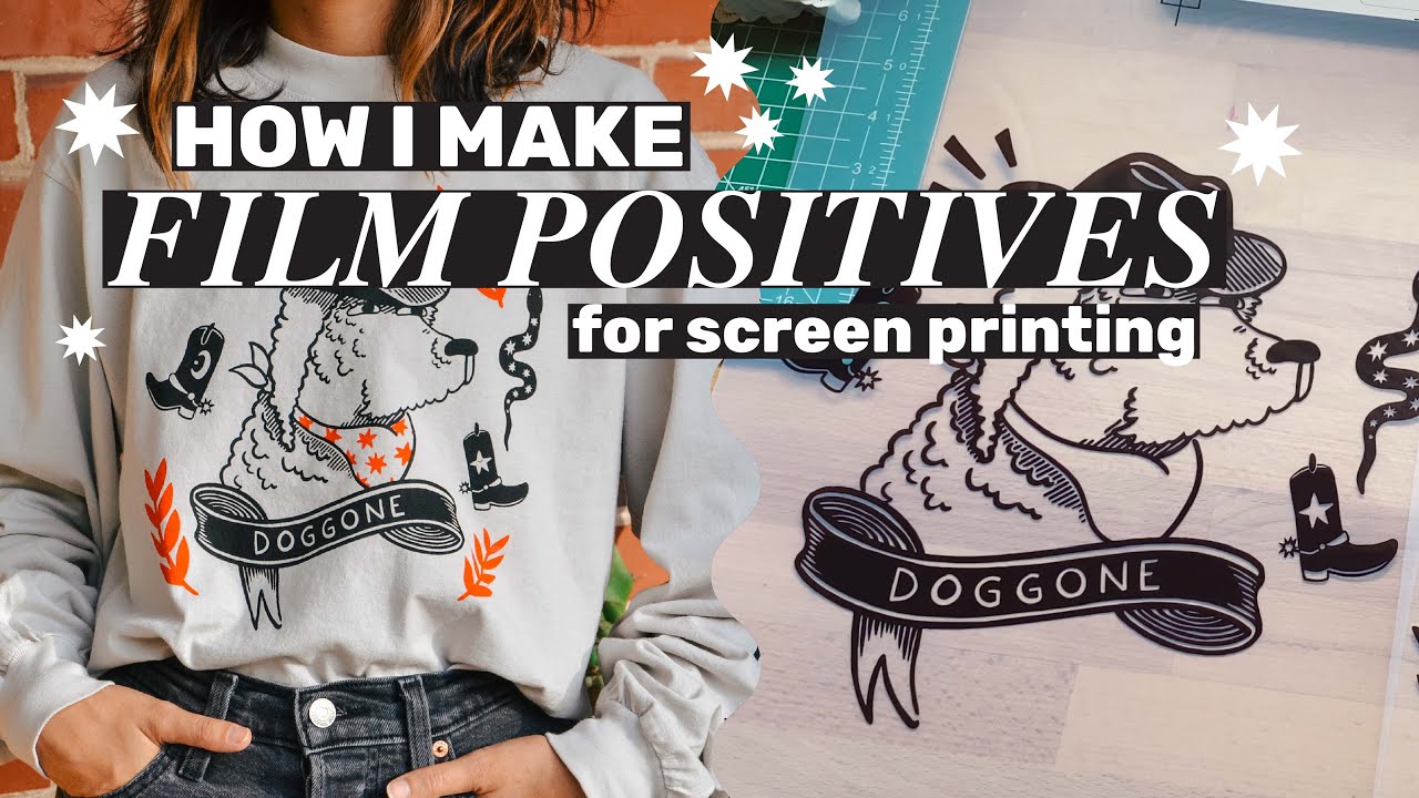 Turning a Drawing Into a Film Positive using Procreate + Illustrator ...