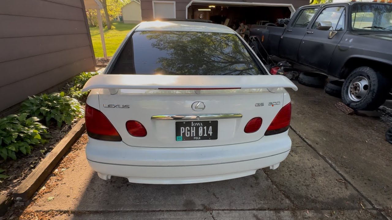 Gs300 with a 3000gt spoiler ?!?! - YouTube