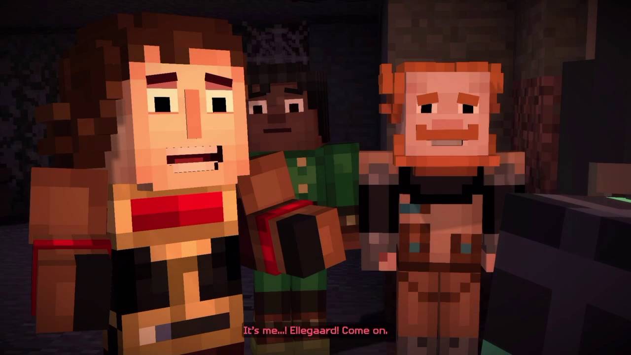 Minecraft Story Mode Episode 4 Part 1 - YouTube