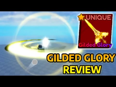 Gilded Glory Review (Roblox Blade Ball) - YouTube