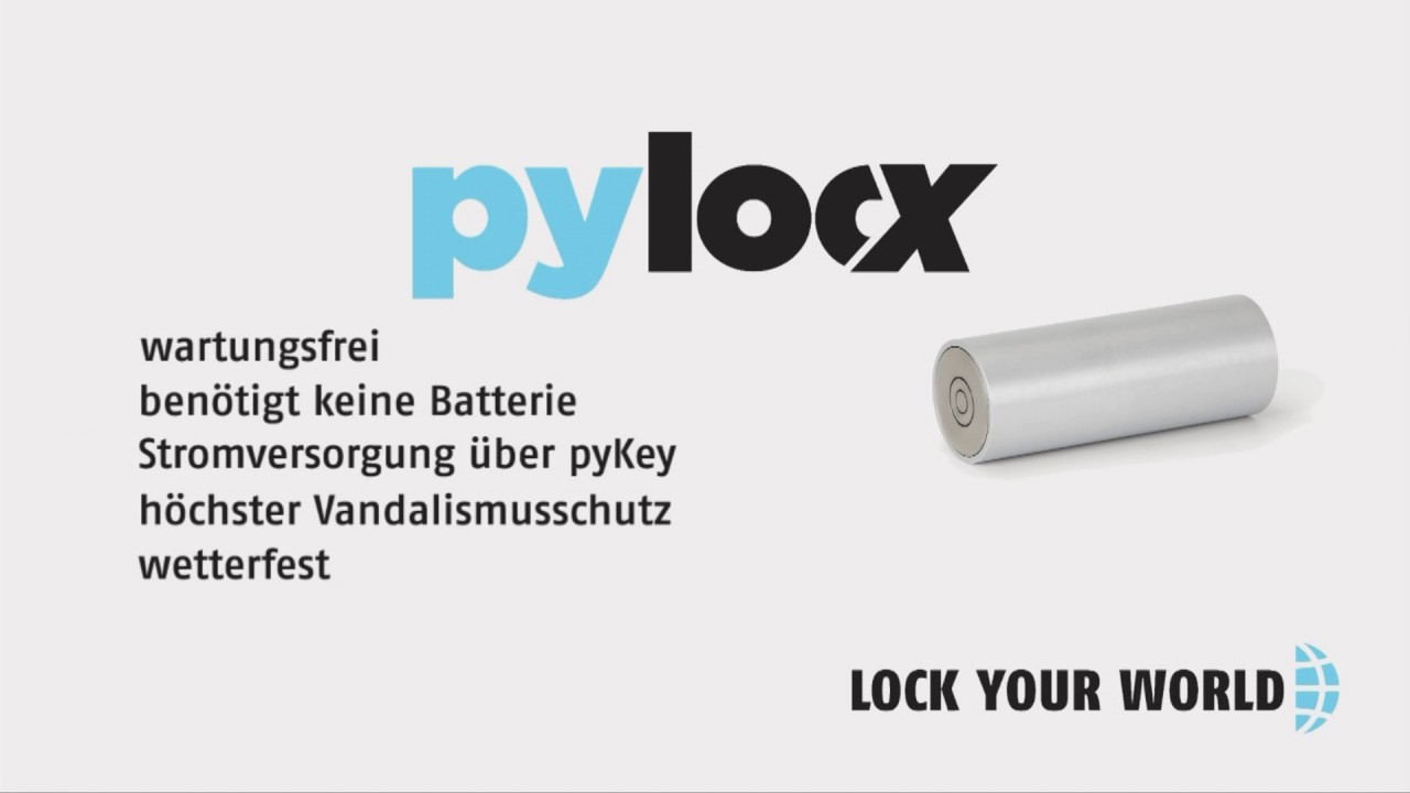 pylocx wartungsfreie Schließkomponenten im Überblick - YouTube