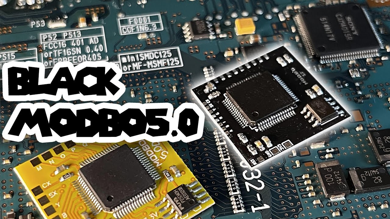 Modbo Black Edition - Modbo 5.0 transplantation - PS2 Modchip ...