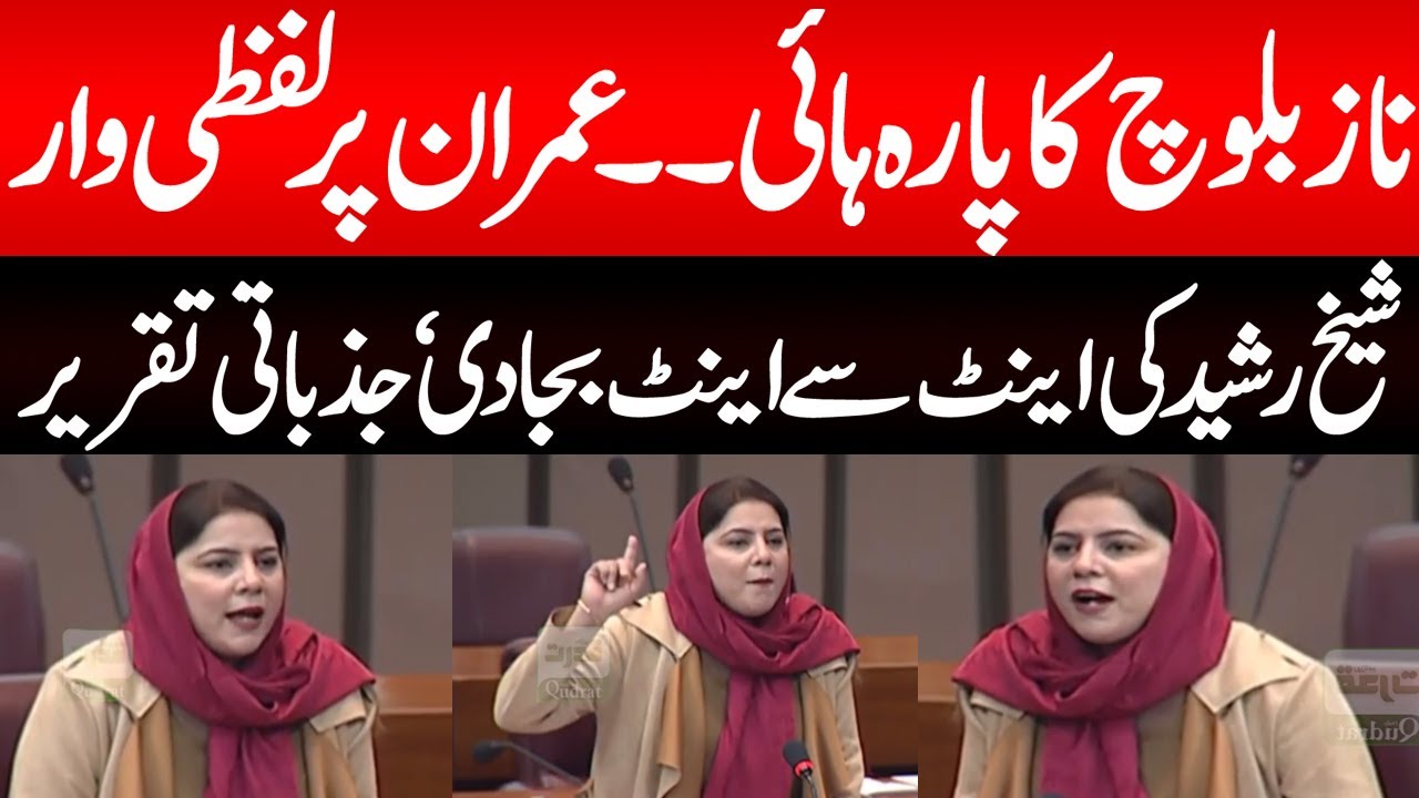 Accusations on Asif Zardari | PPP Naz Baloch speech against Imran Khan ...