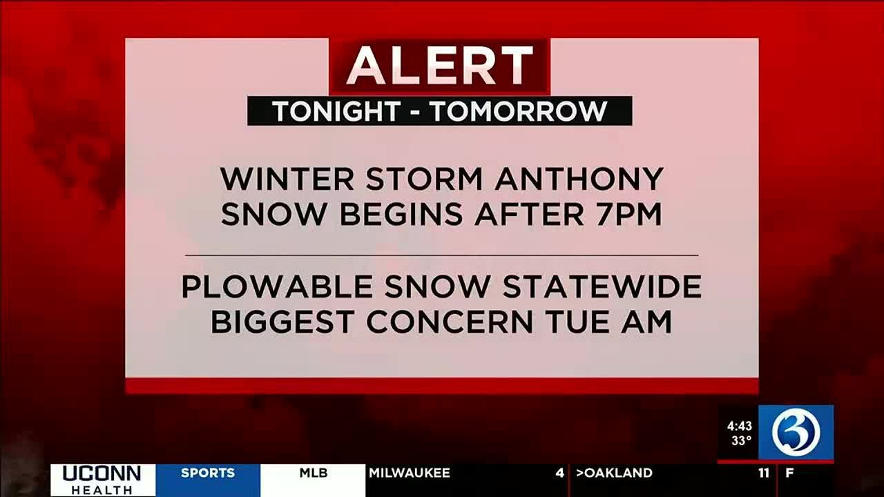 Technical Discussion: An *ALERT* For Winter Storm Anthony Tonight Into ...