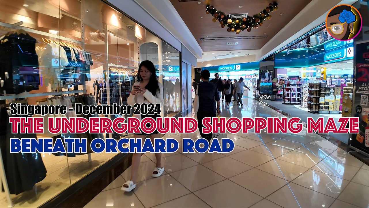 Walking the Underground Shopping Maze Beneath Orchard Rd - Singapore ...