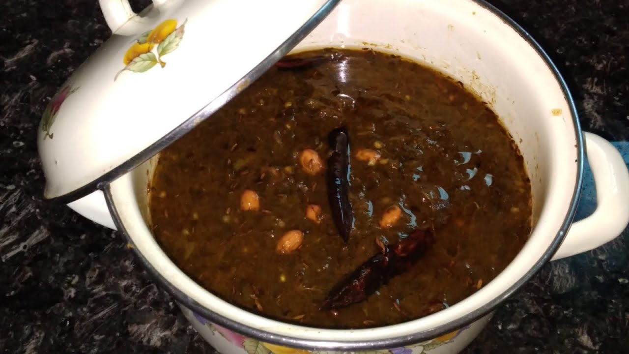 Ambade ki bhaji recipe yummy and easy recipe - YouTube