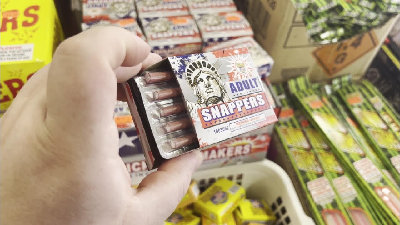 Adult Snappers, Mandarin Red Crackers, Torpedoes, or Pop Pop Fireworks ...