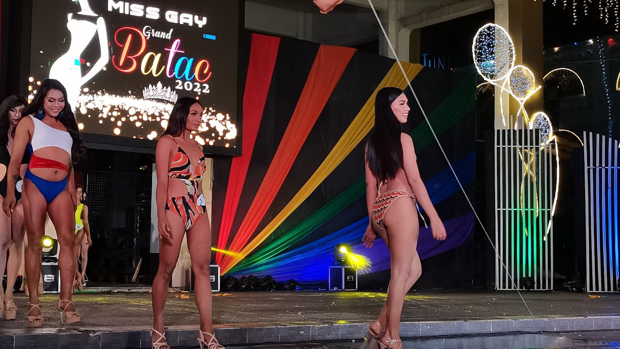 Miss Gay Swimsuit Competition And Long Gown//Batac City Town Fiesta 2022 - YouTube