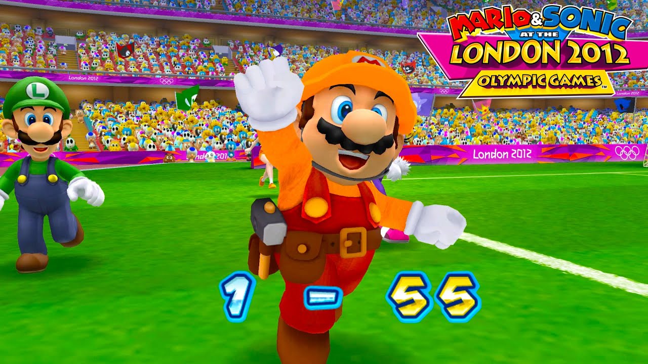 Mario and Sonic at the Olympic Games Series Team Mario Builder Daisy ...